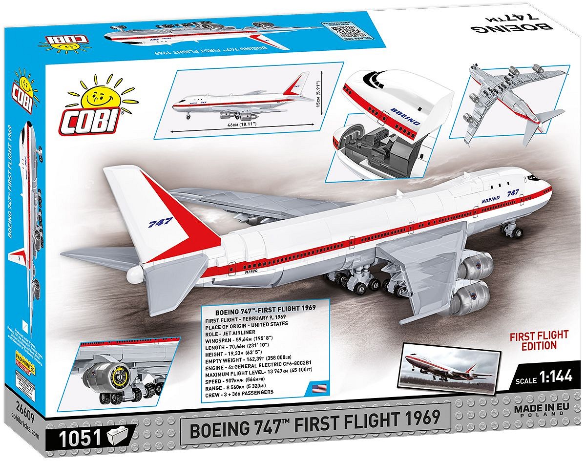 Boeing 747 First Flight 1969 (COBI-26609) \ Boeing \ Cobi.eu